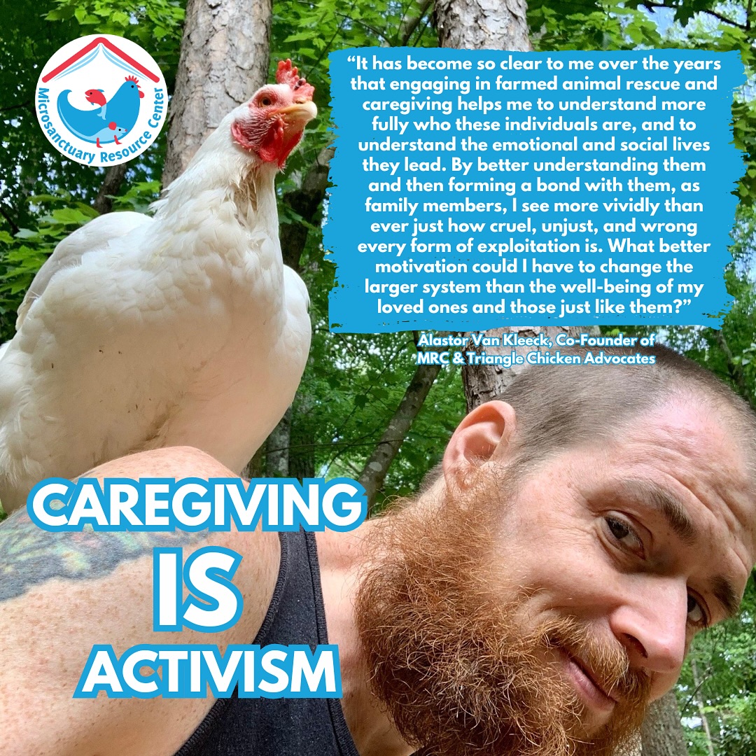 caregiving is activism 2 – Microsanctuary Resource Center